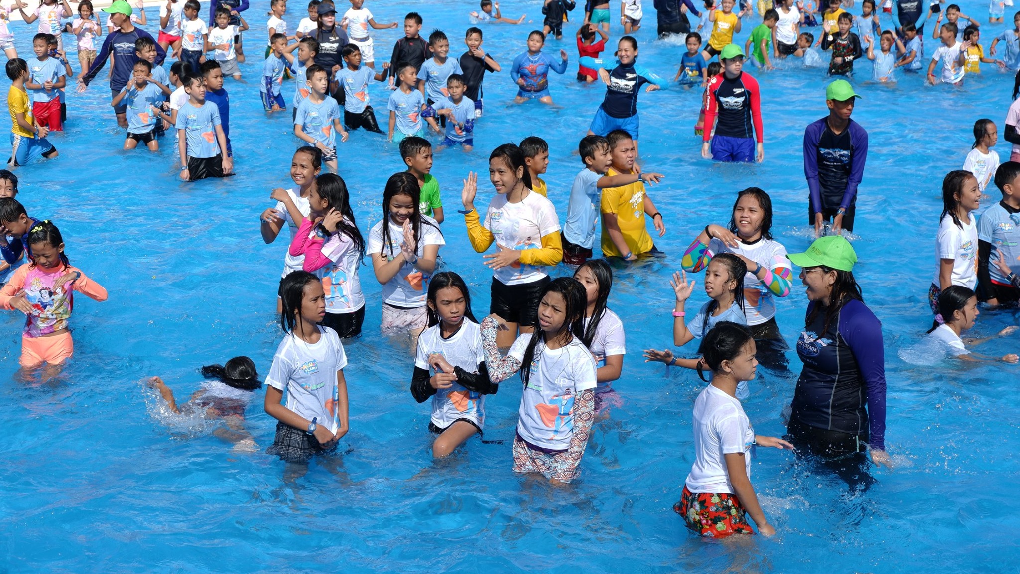 Aqua Planet | WORLD'S LARGEST SWIMMING LESSONS 2019